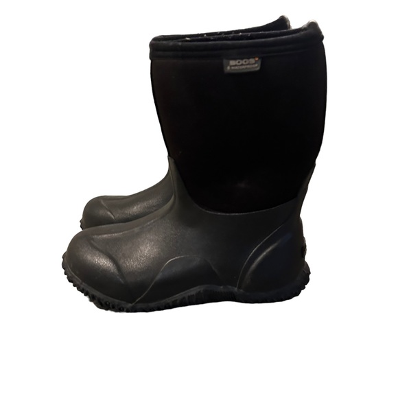 Bogs | Shoes | Bogs Black Winter Rain Boots | Poshmark